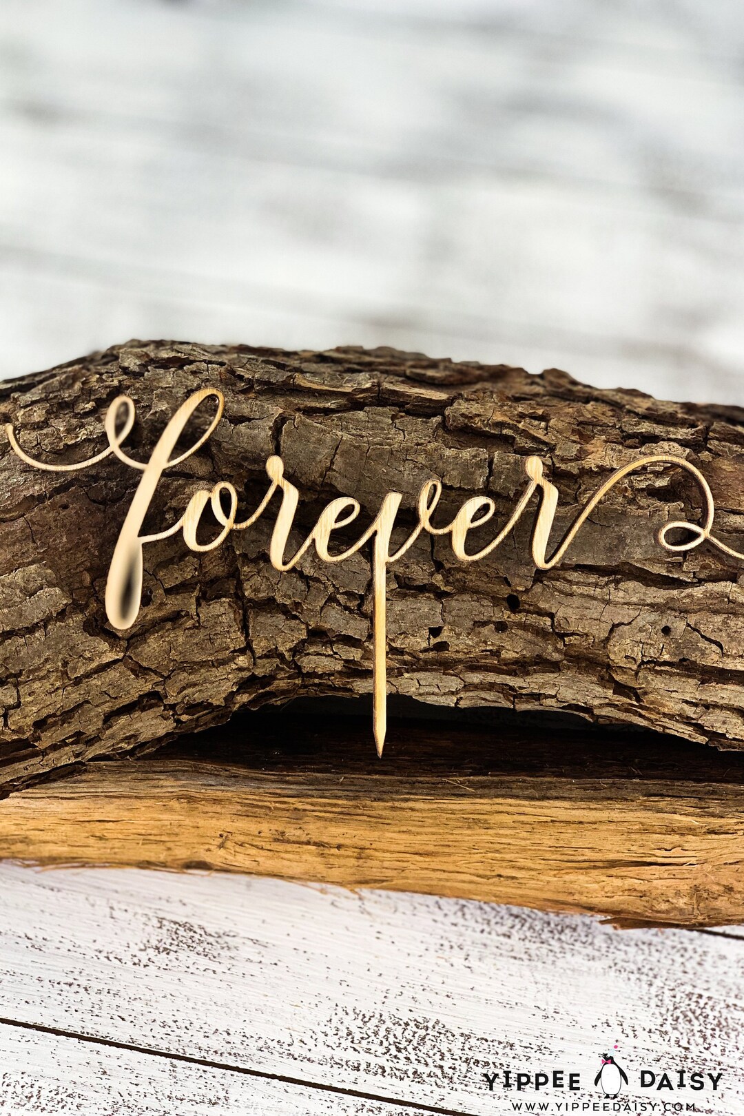 Forever Cake Topper, Engagement Cake Topper, Engagement Cake Decor ...