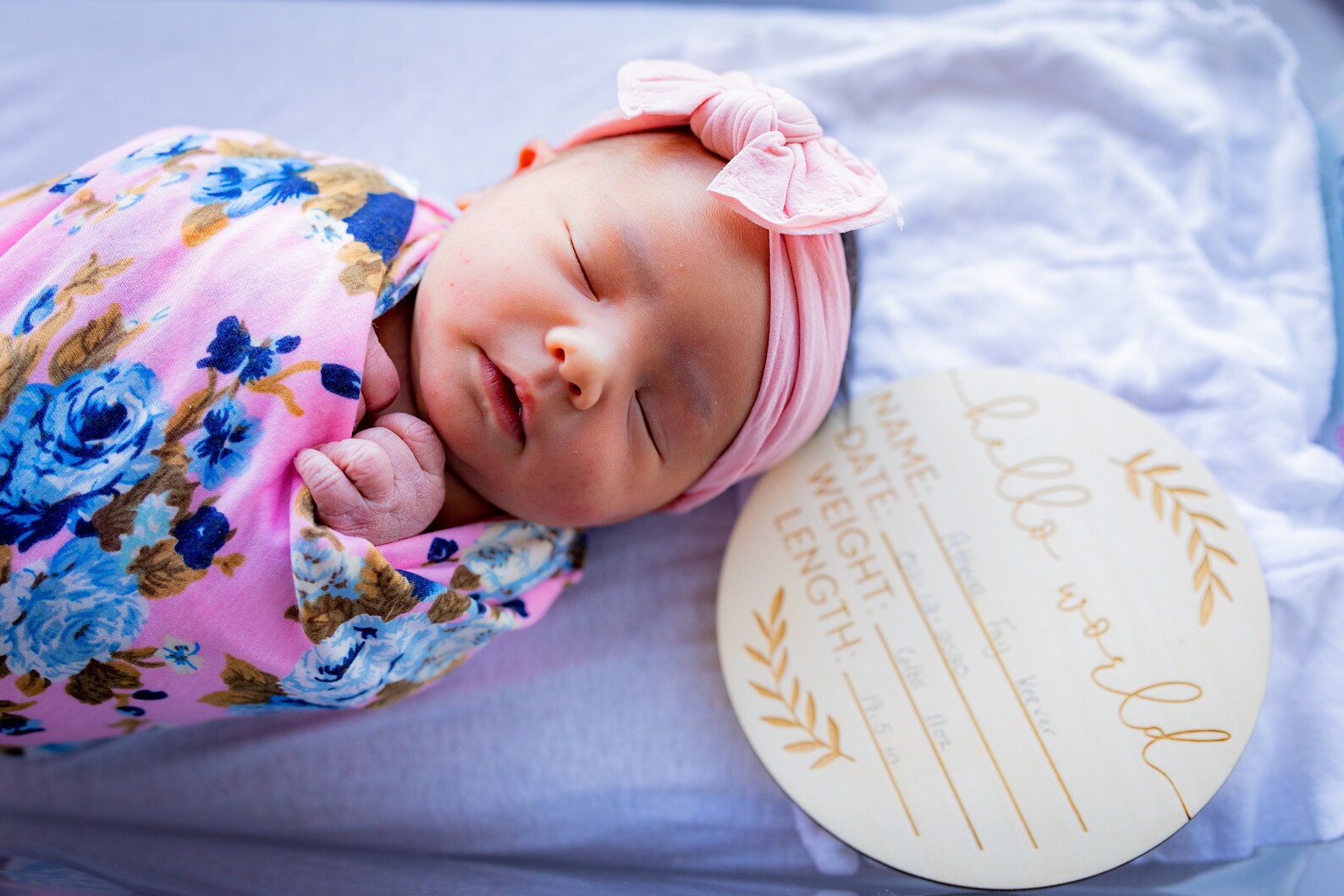 Custom Wooden Baby Name Sign, Newborn Baby Name Announcement, Nursery ...