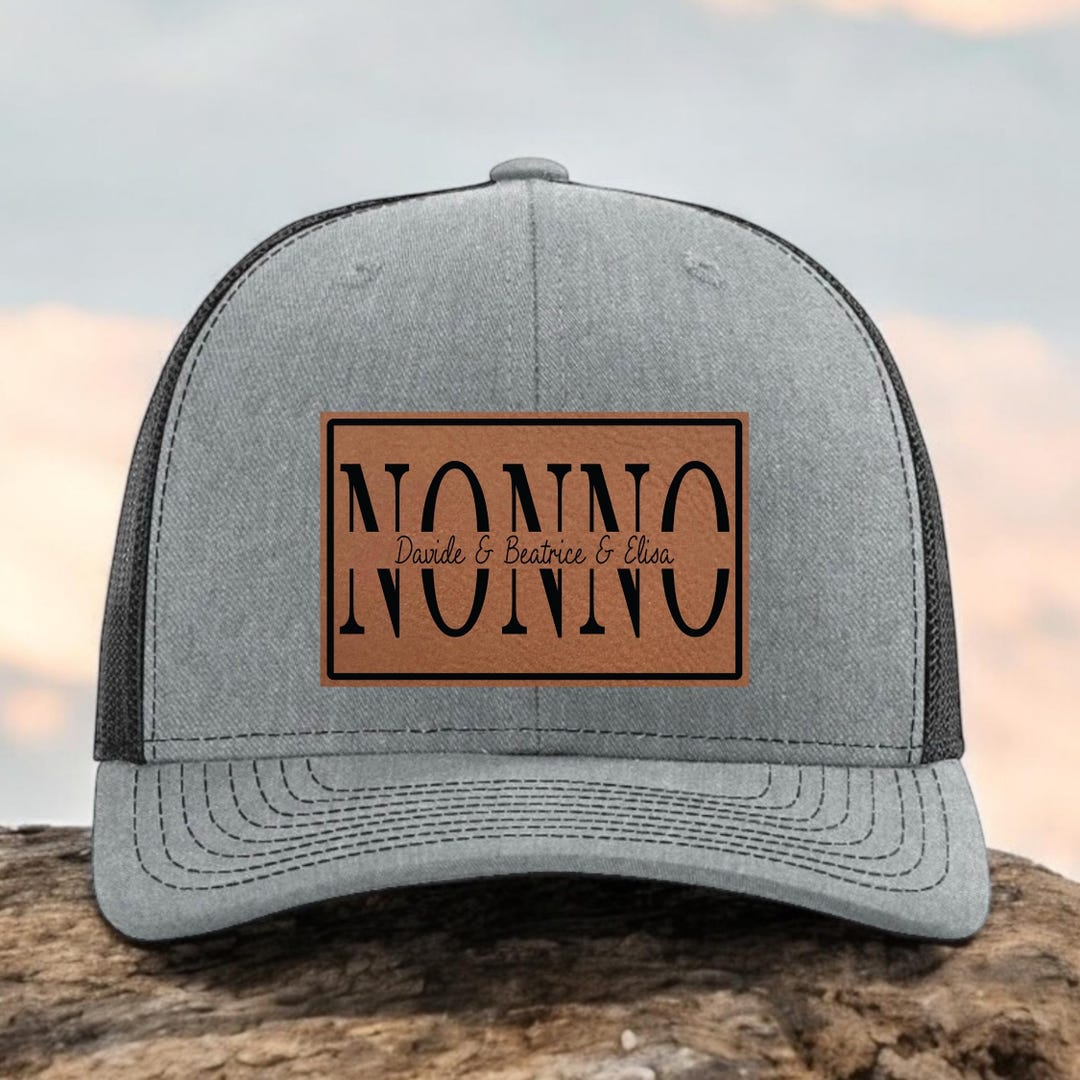 Custom Nonno Hat With Kids Names - Personalized Dad Hat - Fathers Day ...