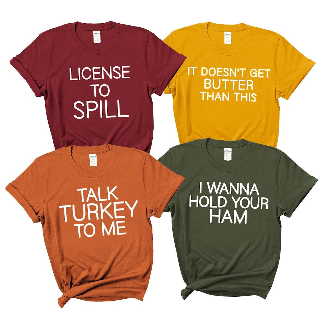 Custom Matching Thanksgiving Family Shirt - Family Thanksgiving Shirts ...