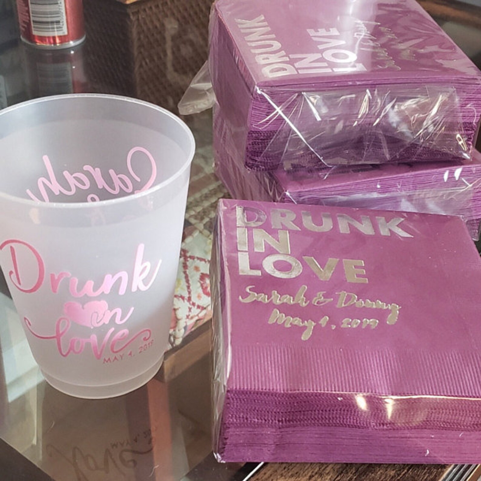 Personalized Party Cups Bachelorette Cups Custom Cups Frosted - Etsy