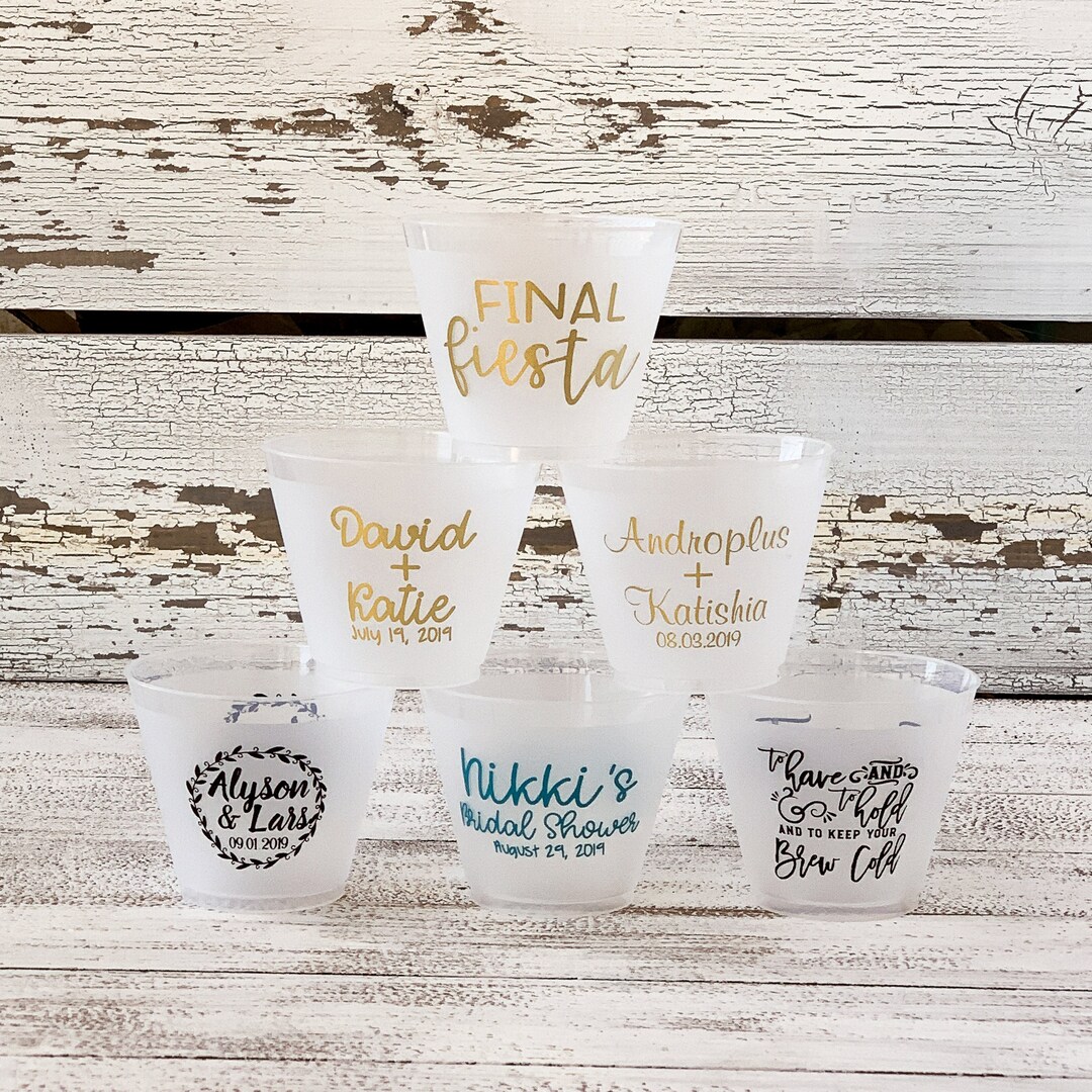 Final Fiesta Cups, Bachelorette Party Wine Cups, Wedding Wine Cups ...