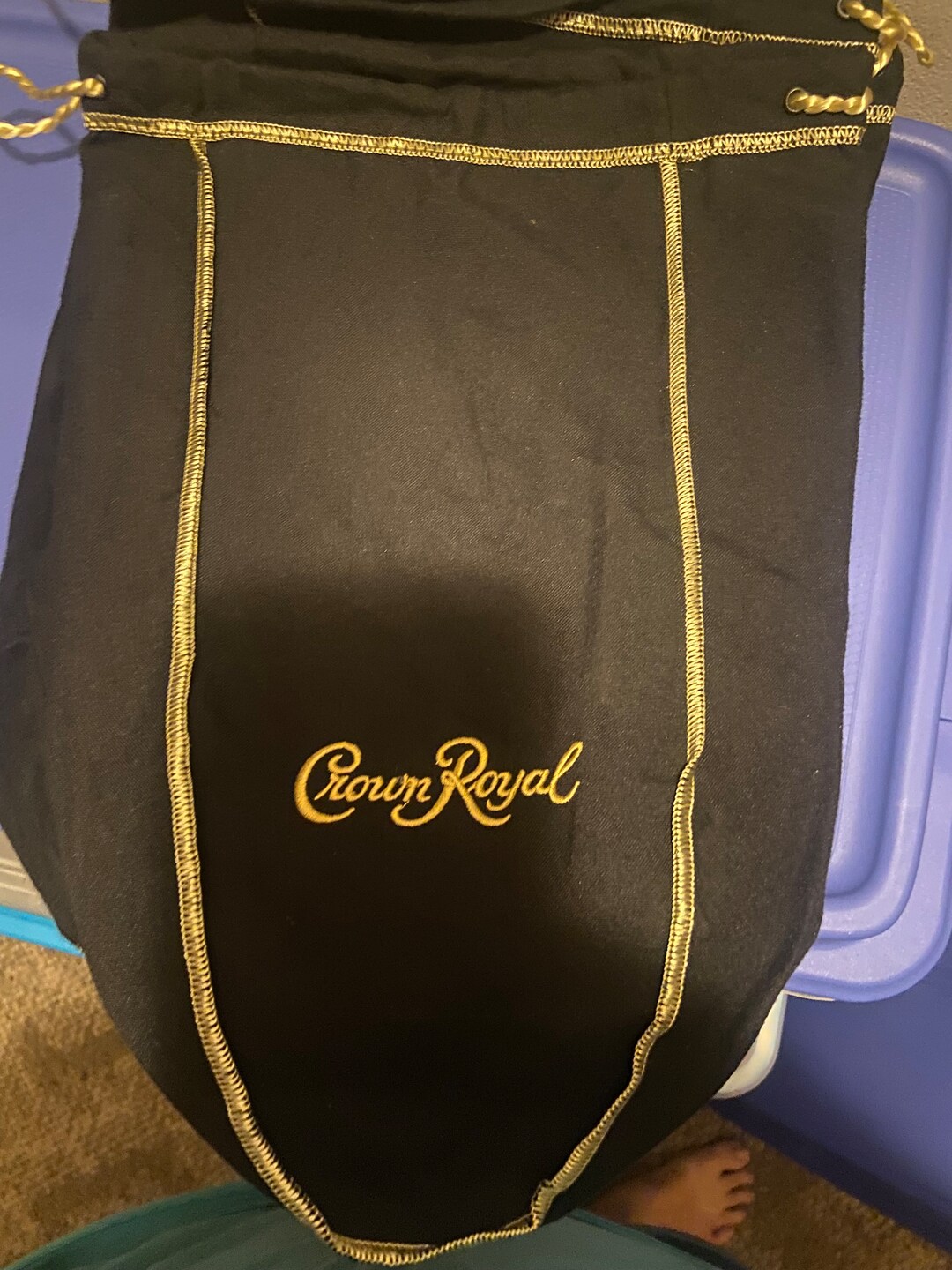 Black 1.5 Liter Crown Royal Bag. Sold in Packs of 1,5,&10. Buy More and ...