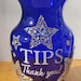 Tip Vessel BIG Tips Money Collecting Gray Plastic Clear Tip Jar Red ...