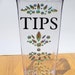 Tip Vessel BIG Tips Money Collecting Gray Plastic Clear Tip Jar Red ...