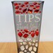 Tip Vessel BIG Tips Money Collecting Gray Plastic Tip Jar Clear Red ...
