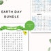 Earth Day Printable Bundle Instant Download, Earth Day Activities ...