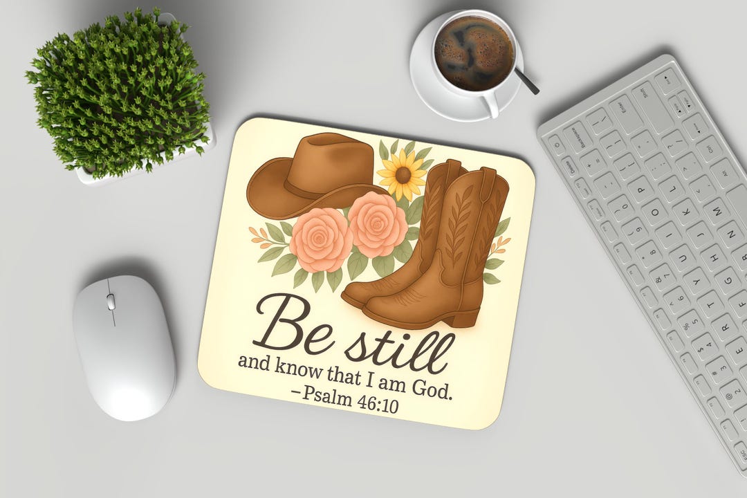 Christian Mouse Pad Png, Bible Verse Sublimation Design, God Religious ...