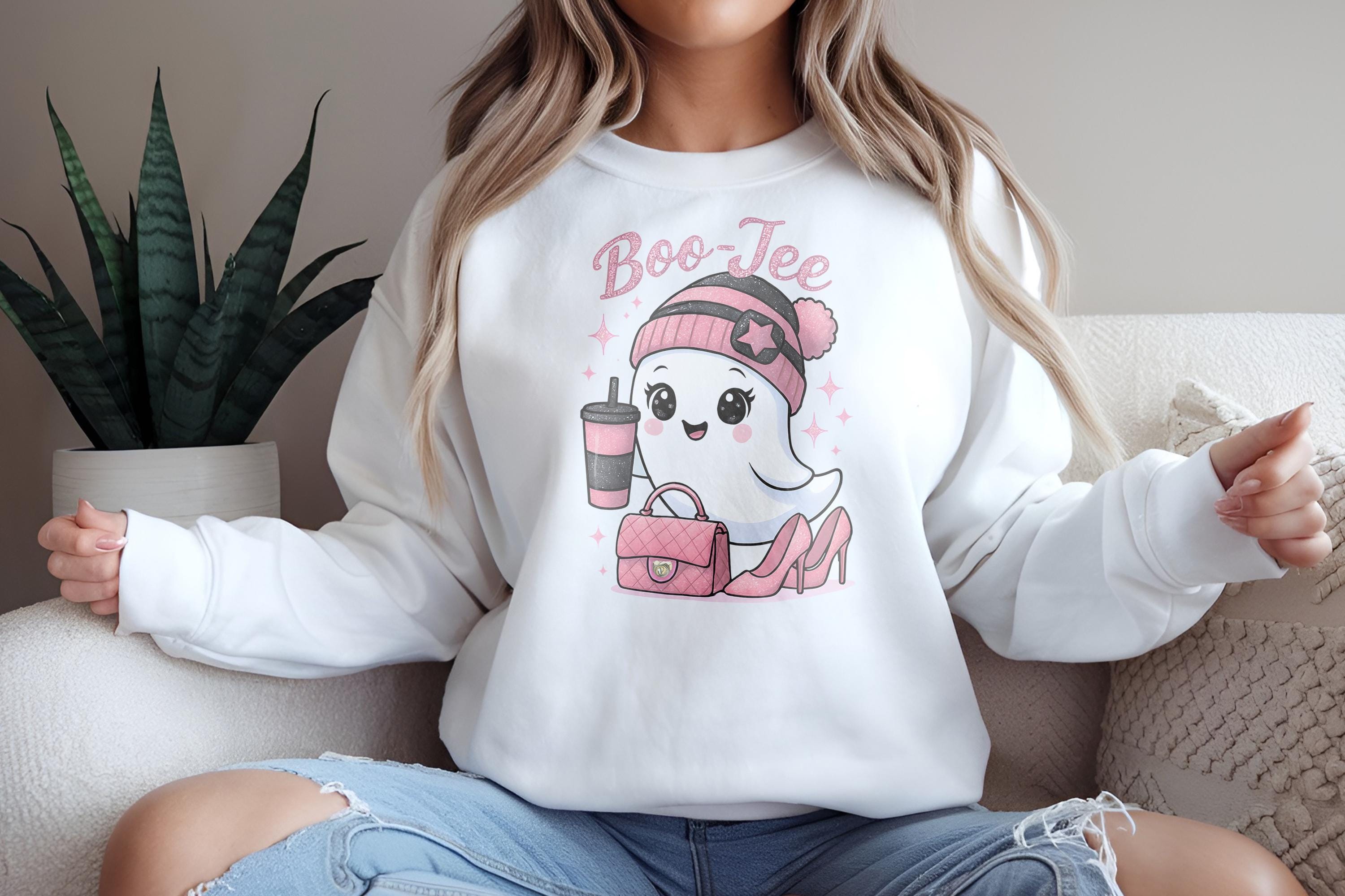 Coquette Boujee Tumbler Ghost PNG, Boo-jee Halloween Cute Pink Ghost ...