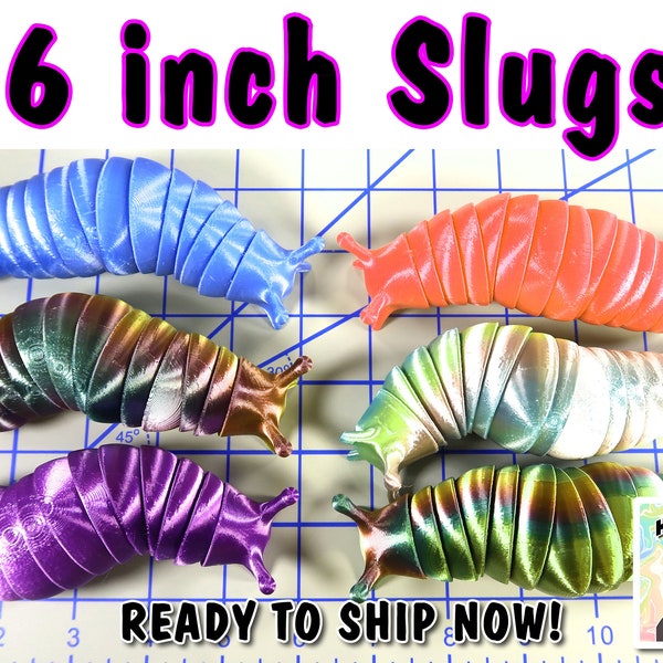 3d Printed Slug Fidget - Etsy