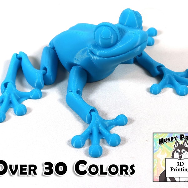 Articulated Frog Stl - Etsy