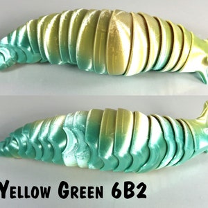 LARGE Flexible Slug 6 Inches 3D Printed Fidget Toy READY to Ship NOW - Etsy