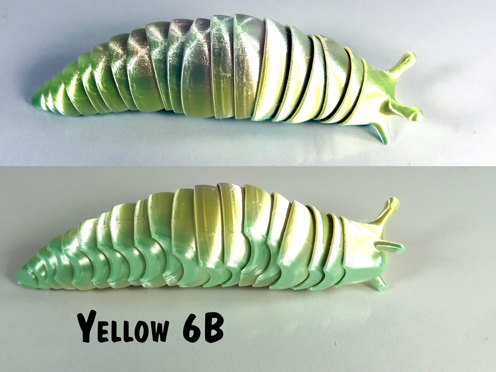 LARGE Flexible Slug 6 Inches 3D Printed Fidget Toy - Etsy