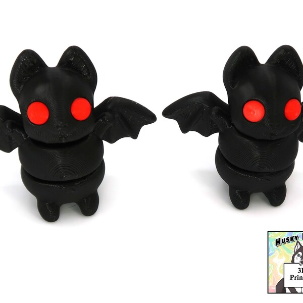 3d Printed Baby Bat - Etsy