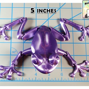 Flexi FROG Articulated 3D Printed Over 30 Colors & Multiple Sizes - Etsy