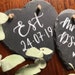 Custom Slate Heart Sign, Customised, Personalised, Hand Painted, Heart ...
