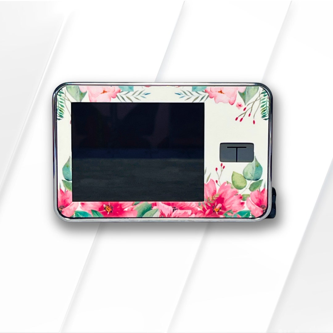 Dark Pink Watercolor Flowers, Tandem T:slim Insulin Pump Decal ...