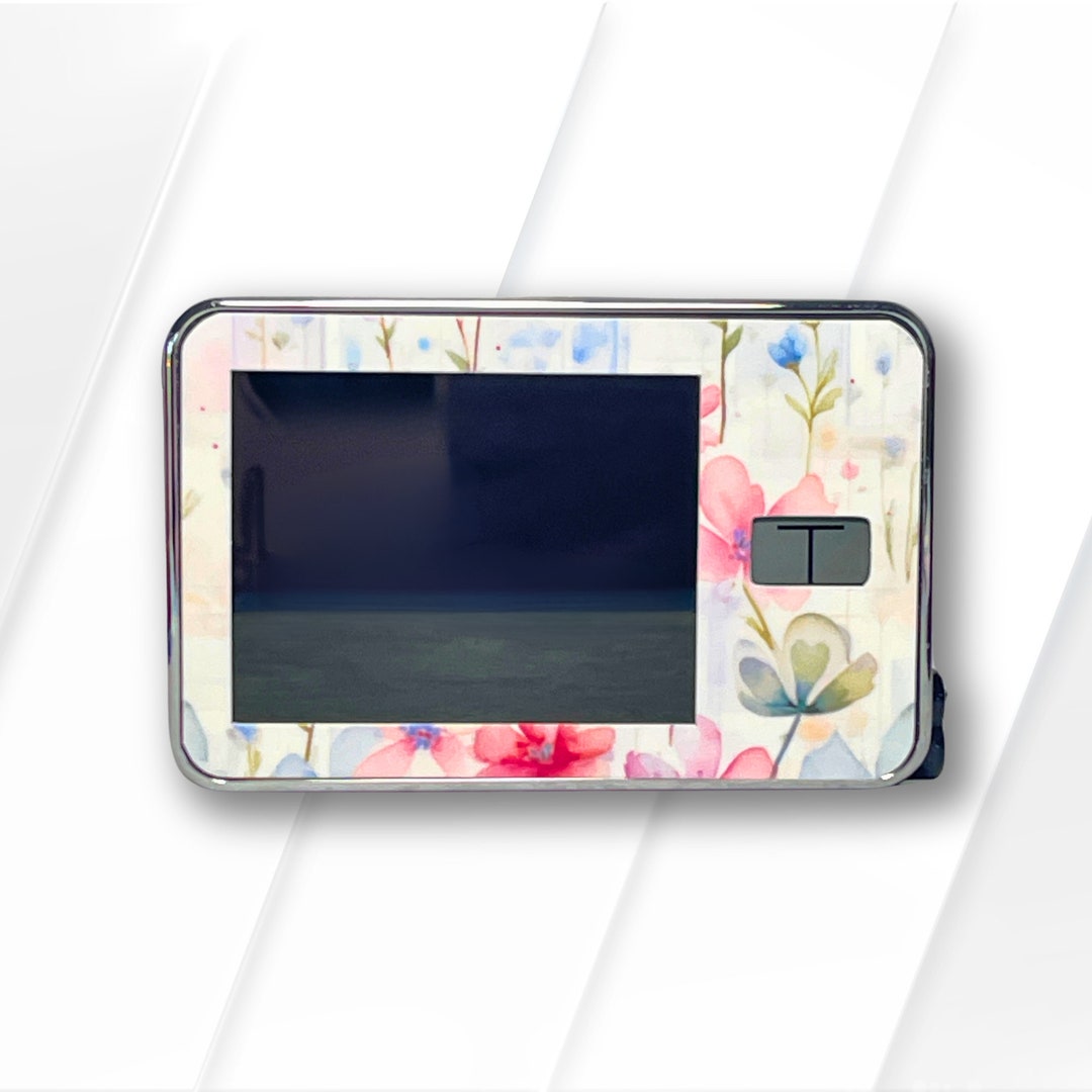 Simple Multicolor Watercolor Flowers, Tandem T:slim Insulin Pump Decal ...