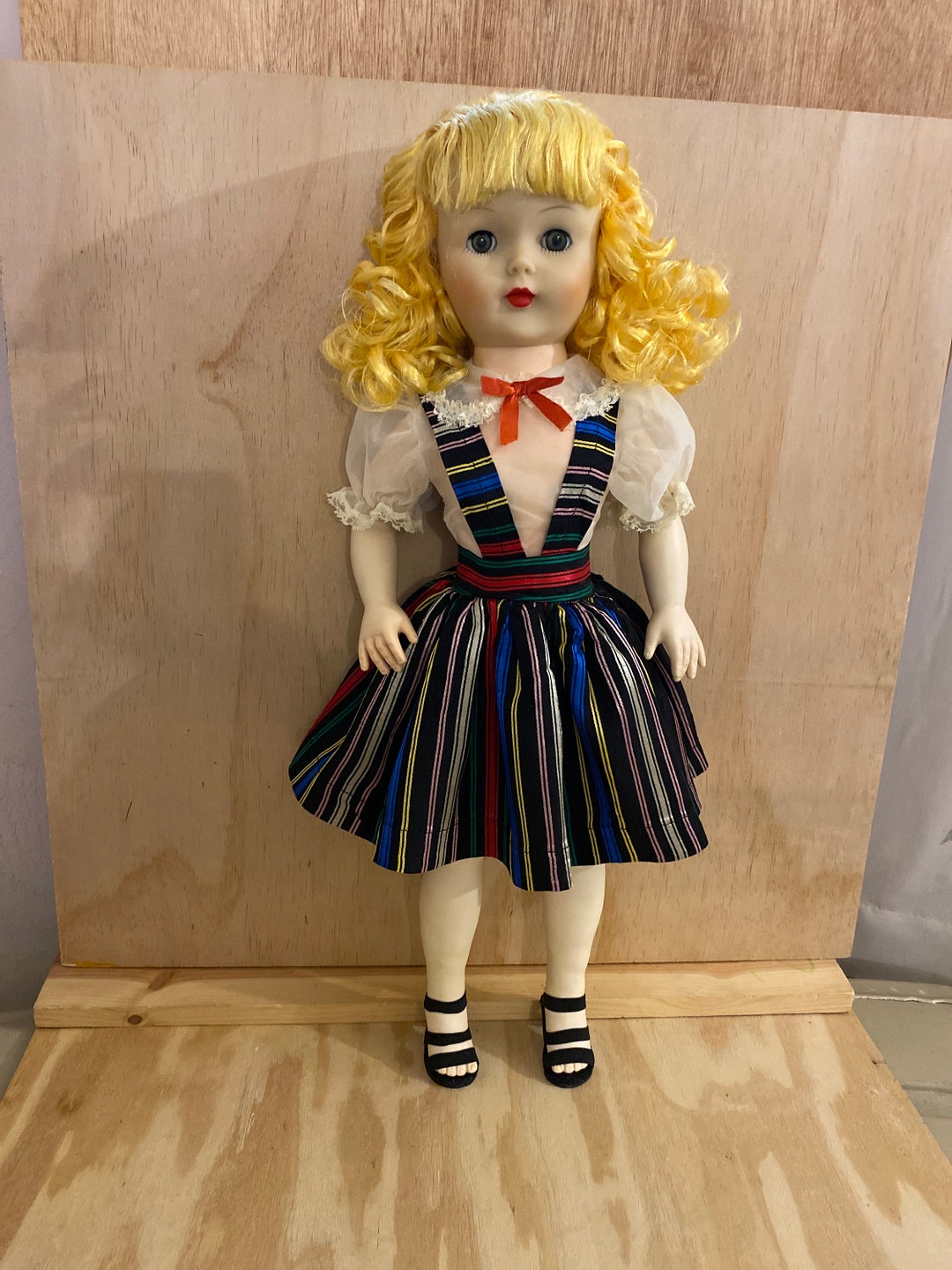 Rare Vintage 1950s Polly Ponds Doll 24" Vinyl and Rubber - Etsy