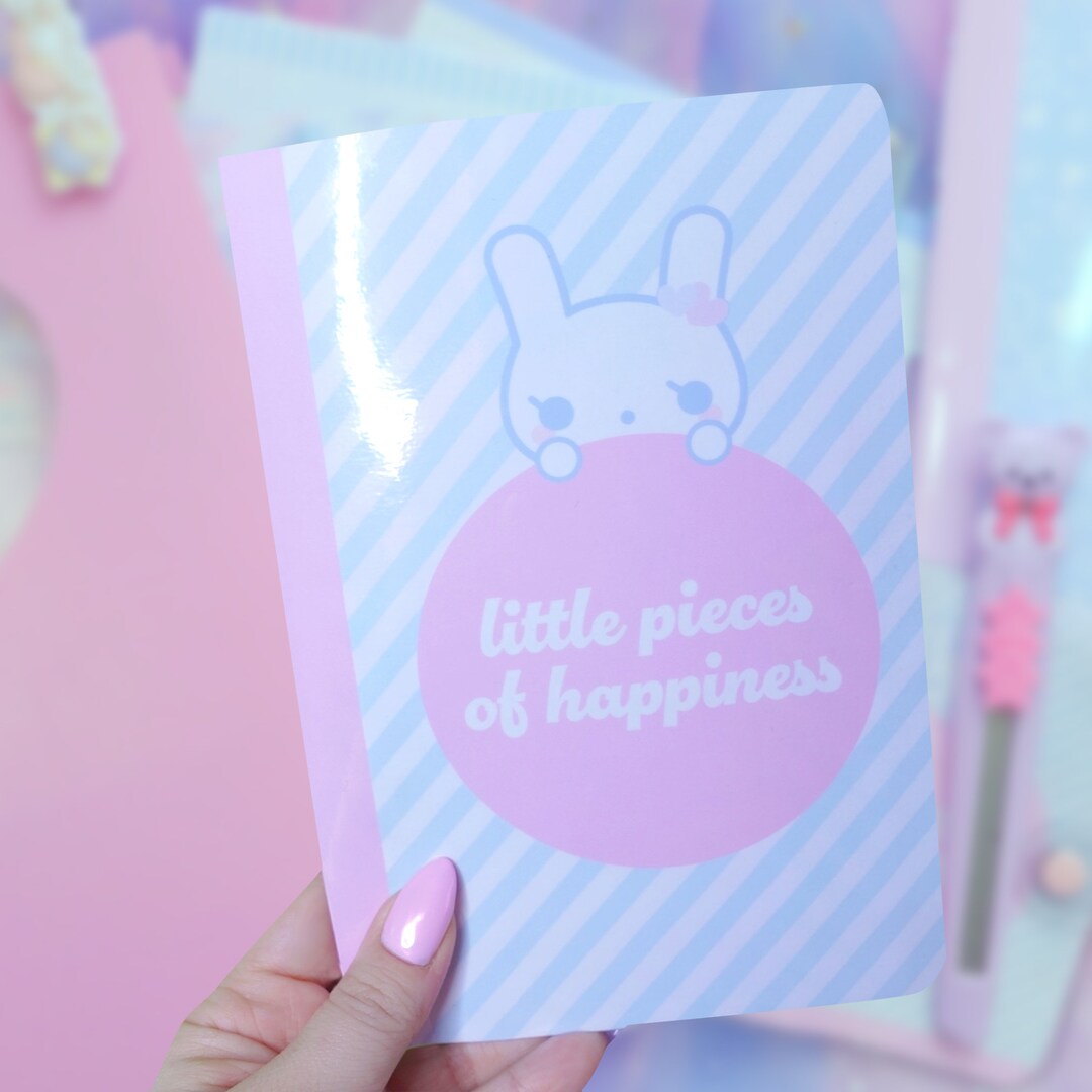 Kawaii Stickers Folder - Cute Stickers Storage - Etsy