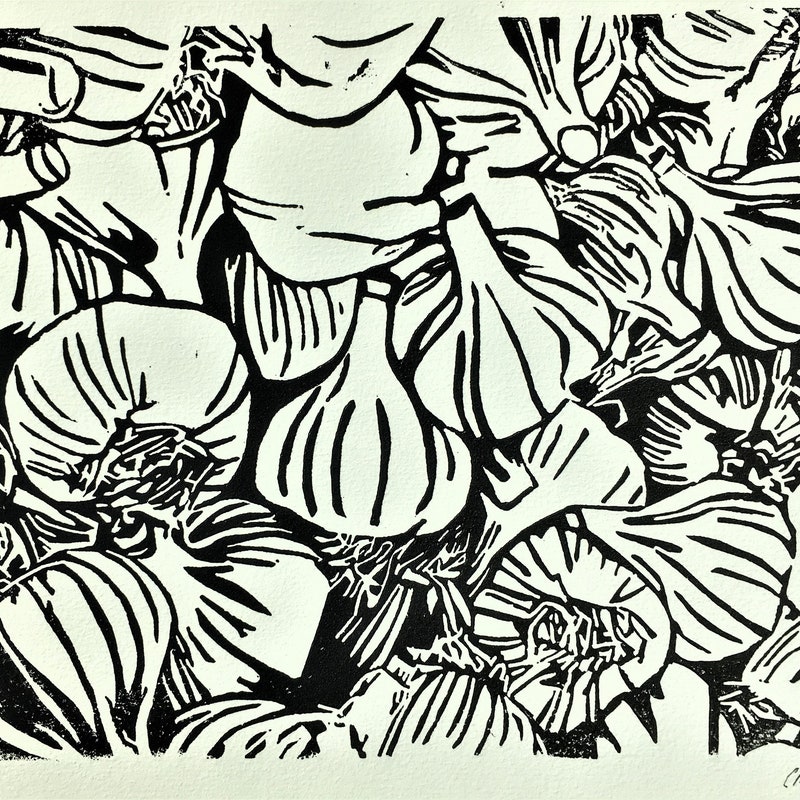 Linoleum Prints - Etsy