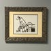Nipper Linoleum Block Print - Etsy