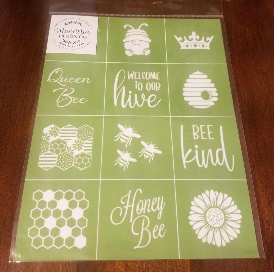 Bee Minis Gnome Bee Kind Honey Bee 8.5 X 11 Magnolia Design Co ...