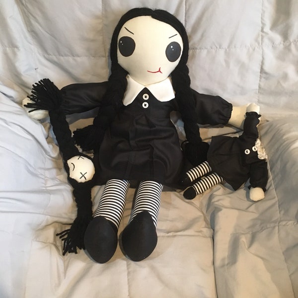 Wednesday Addams Headless Doll - Etsy