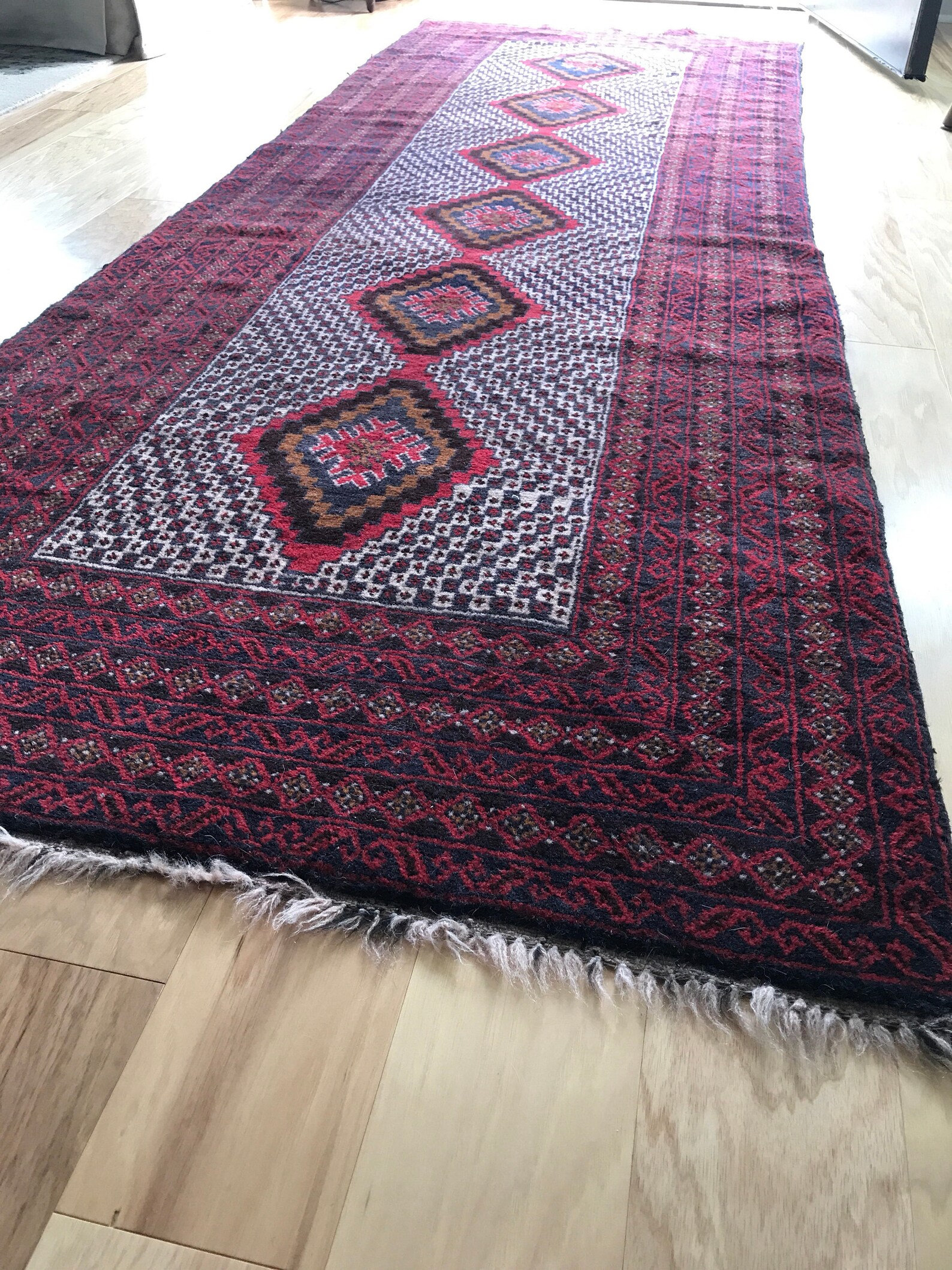 Turkish Wool Rug Runner - Etsy