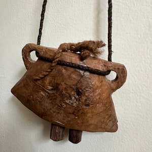 Antique Asian Wood Hanging Bell - Etsy