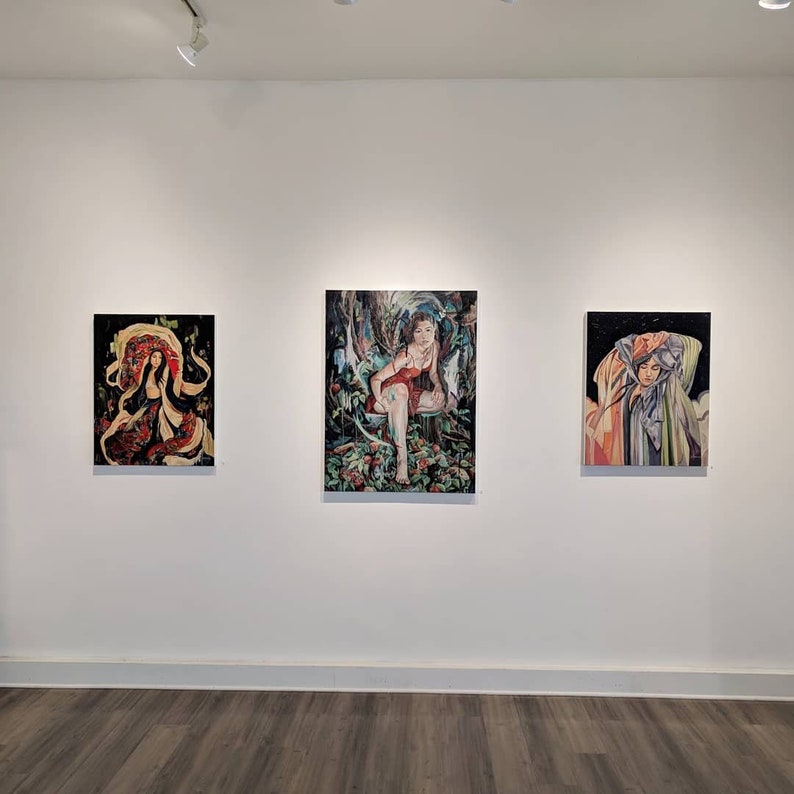 Prophecy Original Oil Painting: Pop Surrealism Magical | Etsy