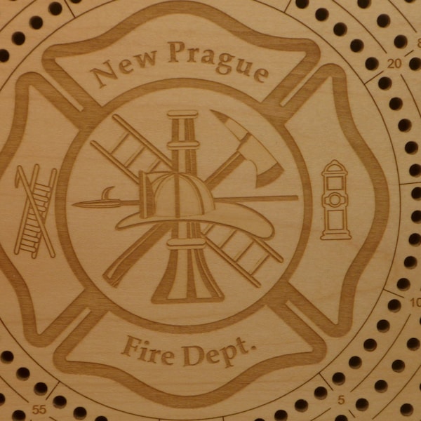 Fire & Rescue 4 Track Cribbage Board Game Digital File For 4 Lane ...