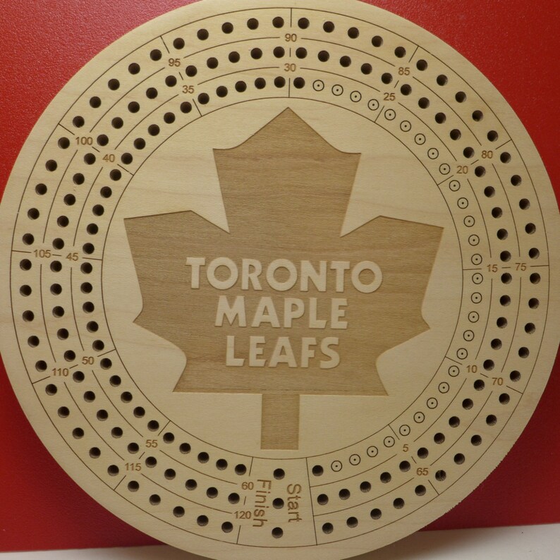 NHL Cribbage Board -- All Teams Available - Etsy