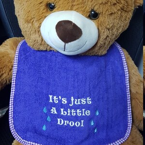 Newfoundlander Drool Bibs, Dog Slobber Bib, Dog Bibs for Drool, Dog Bib ...