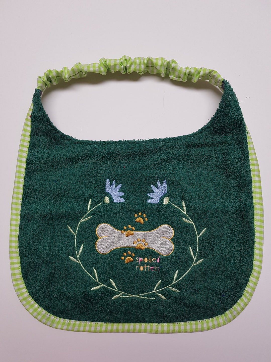 St Bernard Drool Bib, Dog Bib, Newfoundlander Drool Bibs, Dog Slobber ...