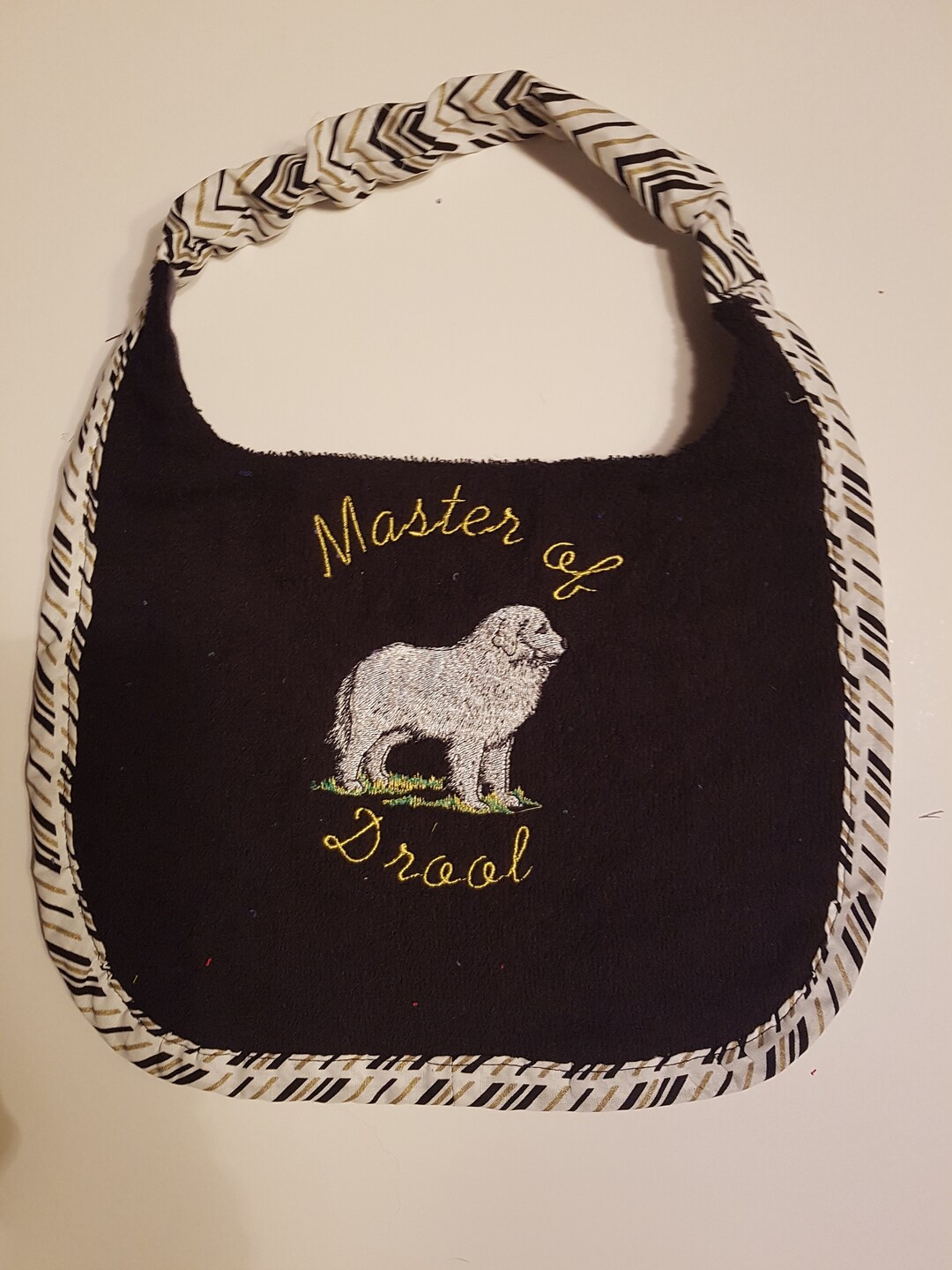 Big Dog Bib, Pyrenees Dog Bib, Newfoundlander Drool Bibs, Dog Slobber ...