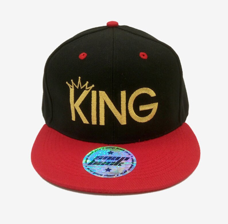 Embroidered King & Queen Summer Snapbac Caps Hats for - Etsy