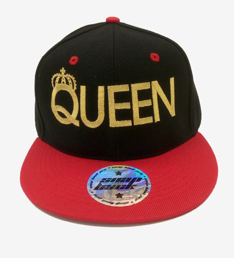 Embroidered King & Queen Summer Snapbac Caps Hats for - Etsy