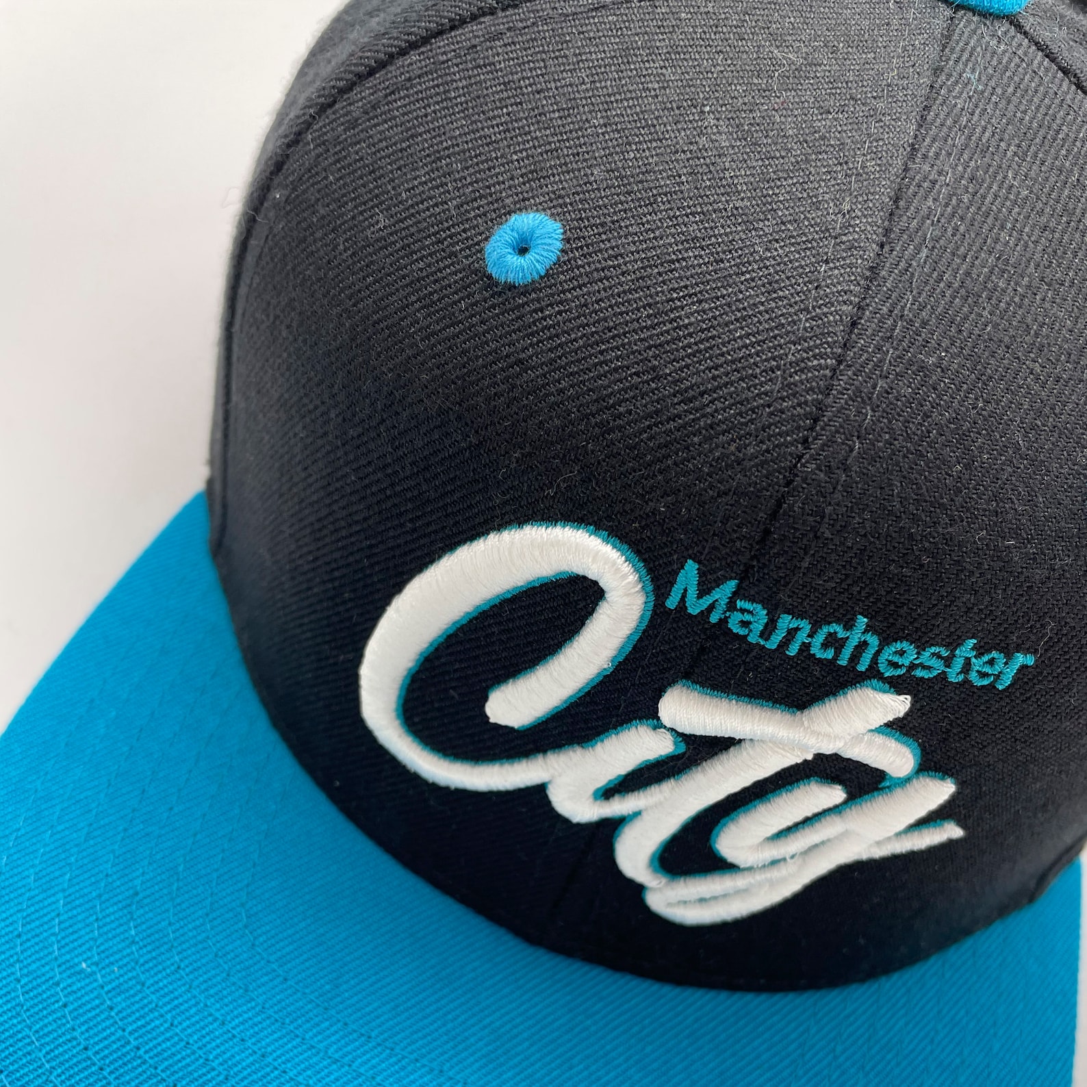 Manchester City FC original embroidered Snapback Hat Premier | Etsy