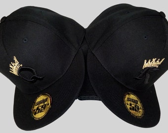 TWO Snapbacks for the Price OF ONE King & Queen Summer Caps | Etsy