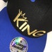 King and Queen Snapbacks for a Great Price TWO Summer Caps, Hats for ...