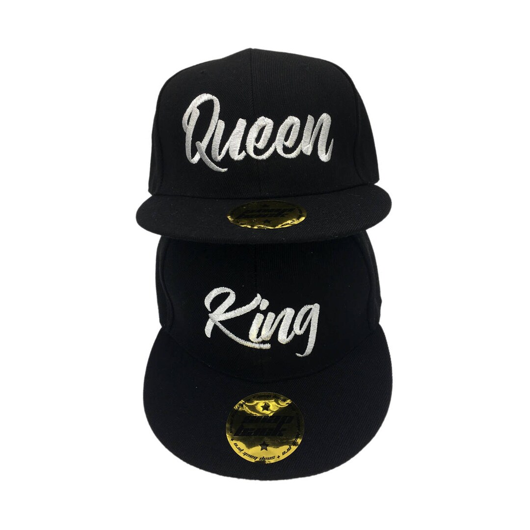 KING QUEEN Hats Baseball Snapback Quality Custom Summer Caps - Etsy