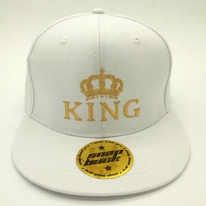 TWO Snapbacks for the Price OF ONE King & Queen Summer Caps, Hats for ...