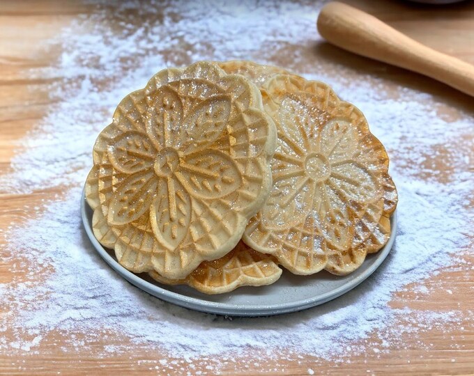 Pizzelle Italian Waffle Cookies Wax Melts Almond Biscotti 3 Melts 6 Oz ...