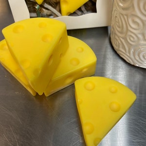 Fake CHEESE Blocks Wax Melts 2 Melts 4.25 Oz Fake Food Funny Valentine ...