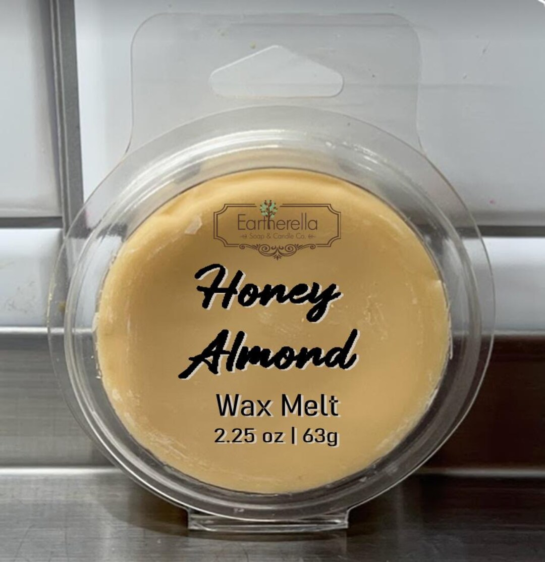 HONEY ALMOND Wax Melts Tarts | Round Clamshell | 2.7 Oz - Etsy