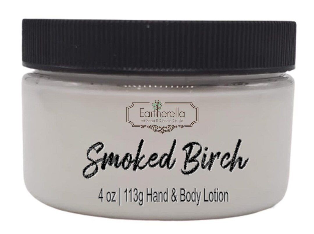 Smoked Birch Fireplace Campfire Hand and Body Lotion Jar, 4 Oz. - Etsy
