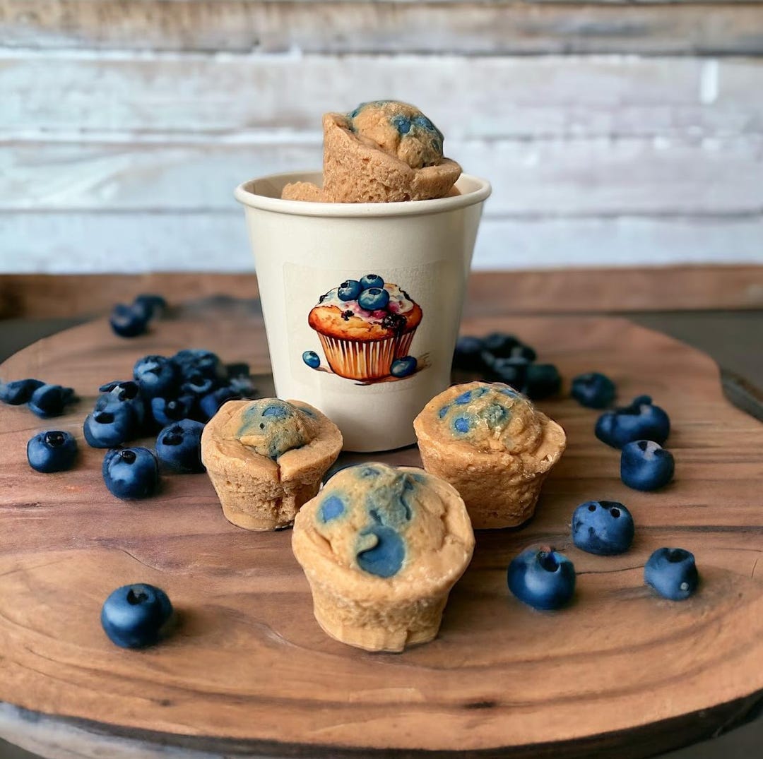 Realistic Mini BLUEBERRY MUFFINS Wax Melts | Fake Food | 5.5 Oz - Etsy