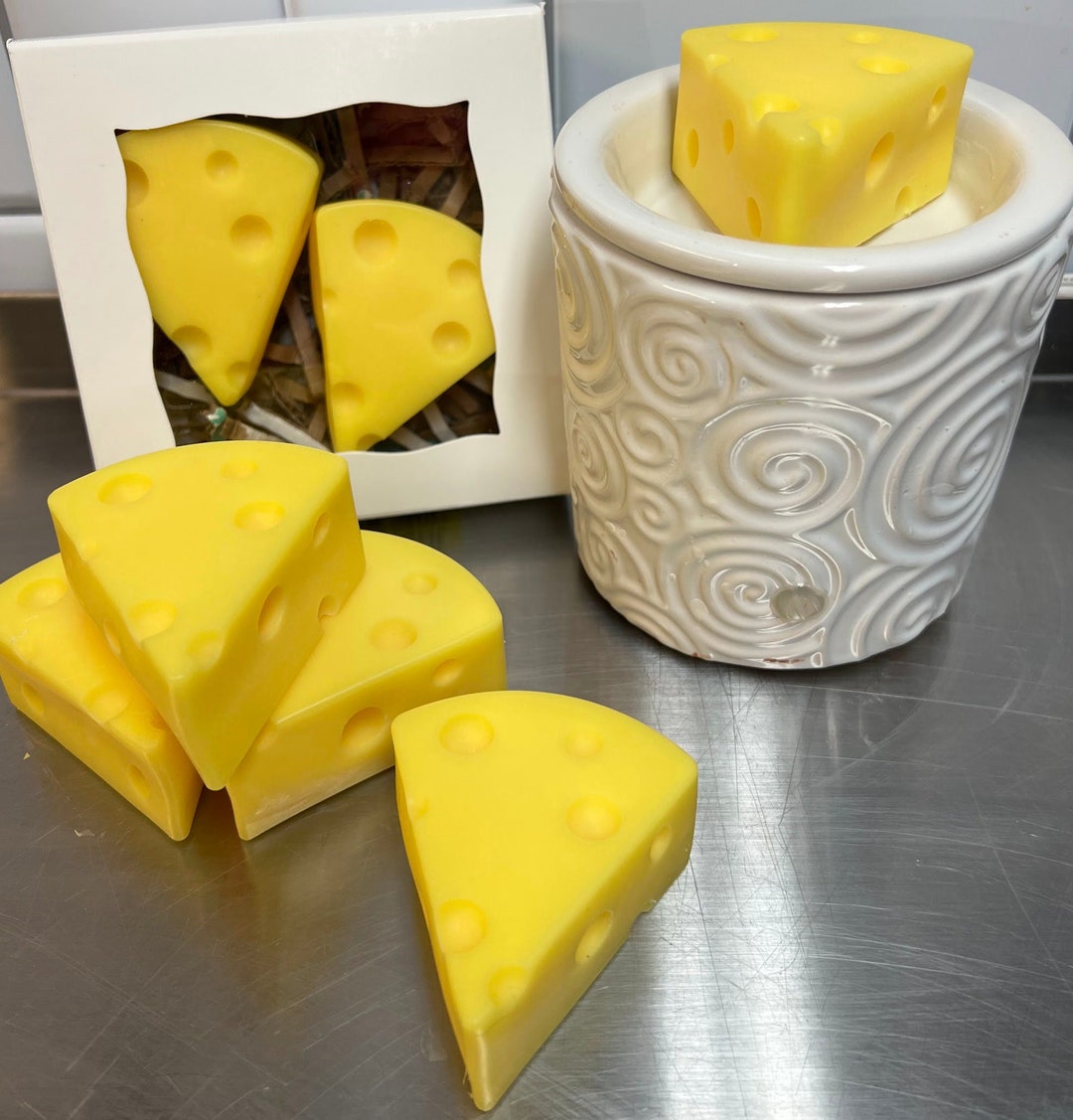 Fake CHEESE Blocks Wax Melts 2 Melts 4.25 Oz Fake Food Funny Valentine ...