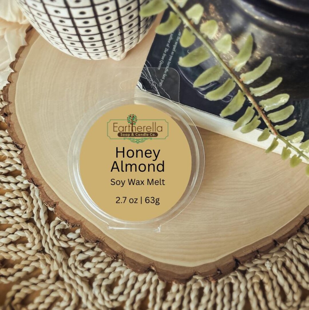 HONEY ALMOND Wax Melts Tarts | Round Clamshell | 2.7 Oz - Etsy